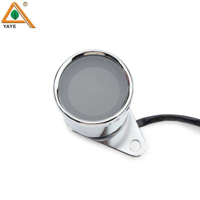 China Motorcycle Meter Speedometer LED Digital Indicator Light Speed Digital Meter  7 Color Lighting Changes Universal for sale