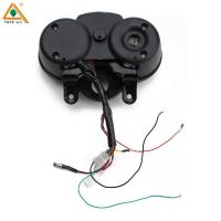 China TVS HX125 Specific Motorcycle Speedometer Tachometer New Spare Parts with LCD USB Compatibility Made of Plastic Condition Used for sale