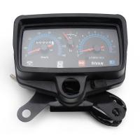 China CG125/SY125-20 SIVAN Rectangular Dual Gauge 125cc Motorcycle Speedometer Assembly USB Instrument for sale