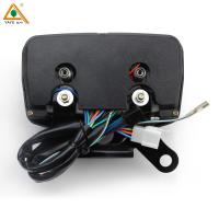 China CG125/SY125-20 SIVAN Rectangular Dual Gauge 125cc Motorcycle Speedometer Assembly USB Instrument for sale