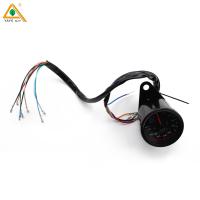 China Hot Selling RTS Universal Motorcycle Dual Odometer Speedometer Gear Digital Display with LED Indicator for sale