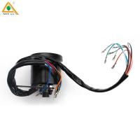 China Hot Selling RTS Universal Motorcycle Dual Odometer Speedometer Gear Digital Display with LED Indicator for sale