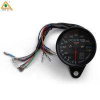 China For GN125 CG125 Motorcycle Instrument Modification Code LED Odometer with Gear Display for sale