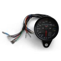 China For GN125 CG125 Motorcycle Instrument Modification Code LED Odometer with Gear Display for sale