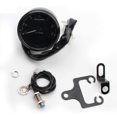 China New Model CG125 Electric Motorcycle Digital Speedometer Plastic Digital Display for sale