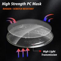 China YAYE 5.75 Inch GN125 LED Accessory Red Skull Motorcycle High Low Beam DRL Headlight with Optical Lens for sale