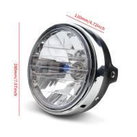 China Motorbike Modification Parts Headlamp for CB400 CB500 CB900 Head Light Set Modern Led Motorcycle Headlamp for sale