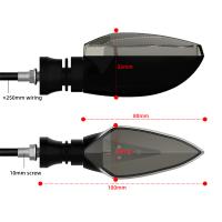 China YAYE 12V LED Waterproof Motorcycle Steering Lights Turn Signal Indicator for sale