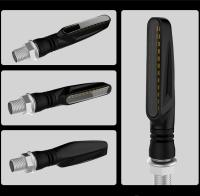 China YAYE 12V 3 Color Water Lamp Motorcycle Turn Signal Indicators Tail Light for sale