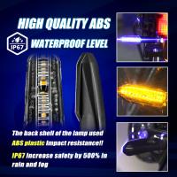 China YAYE Motorcycle Turn Signal Titan 150 2000 CB250 Twister Lander250 Factor125 DC12V Fixing Dynamic Indicator Light Tail Light for sale