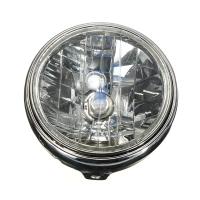 China Motorbike Modification Parts Headlamp LED Indicator Light Round Modified Headlamp Waterproof Plastic for CB400/900 CB750 for sale