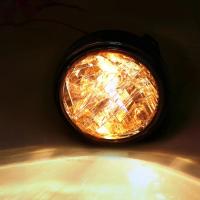 China Motorbike Modification Parts Headlamp LED Indicator Light Round Modified Headlamp Waterproof Plastic for CB400/900 CB750 for sale