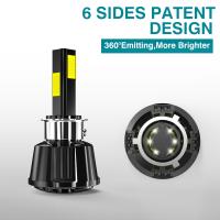 China YAYE New Arrival 6 Light Built-in Drive Hi/Lo Beam Flash Motorcycle LED Headlight for sale