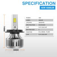 China Hot Sale 4500LM Motorcycle Lighting System Faro Led Papa Moto for sale