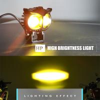 China YAYE 40W Aluminum Owl Shape 3570 Motorcycle External LED Spotlight Work Light 40W Auxiliary Spot Lights for Motorcycle for sale