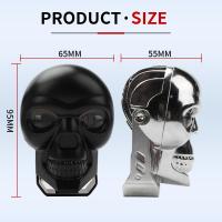 China 3inch  40W Dual Color Led Spotlight Auxillary Motorcycle External Spotlight Skull Motorcycle Headlight Fog Lamp for sale