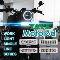 China YAYE Vehicle LED Work Light Bar Car Motorcycle Offroad Truck UTV ATV Projector Lens 100V 20W Universal White Red Blue Pink 6500k for sale