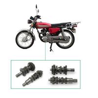 China 125 150cc Motorcycle Engine Parts Main Counter Shaft Tooth Gears Assembly for CG125 CG150 Main and Auxiliary Counter Shaft for sale