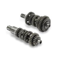 China 125 150cc Motorcycle Engine Parts Main Counter Shaft Tooth Gears Assembly for CG125 CG150 Main and Auxiliary Counter Shaft for sale