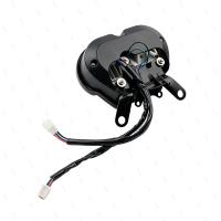 China Black Motorcycle Dashboard Speedometer Instrument Gauge Cluster for Italika FT125 FT150 Grafito DT15 for sale