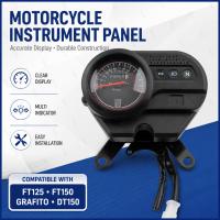 China Black Motorcycle Dashboard Speedometer Instrument Gauge Cluster for Italika FT125 FT150 Grafito DT15 for sale