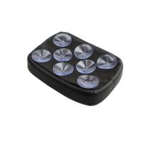 China Motorcycle rear seat, retro suction cup single seat, 6 suction cups or 8 suction cups, suitable for Harley-Davidson 883, 1200, Choppers Dyna. for sale