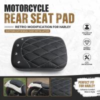 China Motorcycle rear seat, retro suction cup single seat, 6 suction cups or 8 suction cups, suitable for Harley-Davidson 883, 1200, Choppers Dyna. for sale