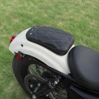 China Motorcycle rear seat, retro suction cup single seat, 6 suction cups or 8 suction cups, suitable for Harley-Davidson 883, 1200, Choppers Dyna. for sale