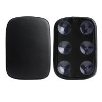 China Motorcycle rear seat passenger cushion, black suction cup type, 8 suction cups ,6 suction cups, small seat cushion suitable for Harley-Davidson 883, 1200, 48 Chopper Bobber, universal motorcycle seat for sale