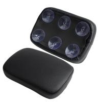 China Motorcycle rear seat passenger cushion, black suction cup type, 8 suction cups ,6 suction cups, small seat cushion suitable for Harley-Davidson 883, 1200, 48 Chopper Bobber, universal motorcycle seat for sale