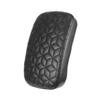 China Motorcycle Seat, Black Retro Rear Seat Cushion, Rear Passenger Cushion Seat, 8 Suction Cups, Suitable for Harley Sportster Dyna Custom Chopper for sale