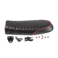 China Cafe Racer Motorcycle Bench Double Seat Retro Flat Saddle Pad for Honda CG CB200 CB350 CL350 CB400 for sale