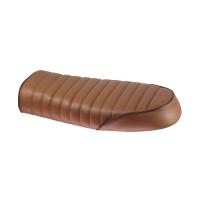 China Cafe Racer Motorcycle Bench Double Seat Retro Flat Saddle Pad for Honda CG CB200 CB350 CL350 CB400 for sale
