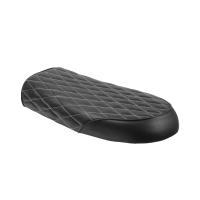 China Motorcycle bench double seat cushion, Cafe Racer saddle flat seat cushion, suitable for Honda CG CB200 CB350 CL350 CB400 for sale