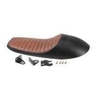 China Motorcycle Cafe Racer Seat Custom Bobber Hump Seat Waterproof PU Leather for Suzuki GN250 GS125 Yamaha SR400 Honda CB for sale