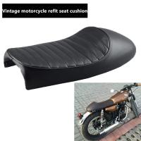 China Motorcycle seat, custom retro hump seat, suitable for Yamaha SR400/500 XJ XS KZ, Honda CB200/350/500/750 and Suzuki GN. for sale