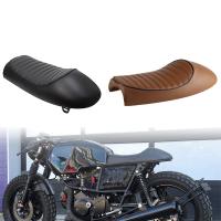 China Motorcycle seat, custom retro hump seat, suitable for Yamaha SR400/500 XJ XS KZ, Honda CB200/350/500/750 and Suzuki GN. for sale