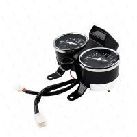 China New speedometer/dashboard for Suzuki GN125 and GN150 motorcycles, mechanical version, including tachometer, odometer, and speedometer. for sale