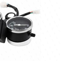 China New speedometer/dashboard for Suzuki GN125 and GN150 motorcycles, mechanical version, including tachometer, odometer, and speedometer. for sale