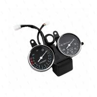 China New speedometer/dashboard for Suzuki GN125 and GN150 motorcycles, mechanical version, including tachometer, odometer, and speedometer. for sale