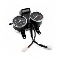 China New speedometer/dashboard for Suzuki GN125 and GN150 motorcycles, mechanical version, including tachometer, odometer, and speedometer. for sale