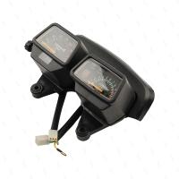 China Instrument panel assembly for Yamaha Enduro DT125/DT125R motorcycles, including speedometer and tachometer, retro dual-gauge motorcycle instrument panel. for sale