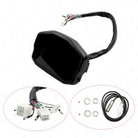China Universal LED Screen Display Motorcycle Speedometer Digital Tachometer Dashboard Fuel Gauge for Honda Ducati Yamaha for sale