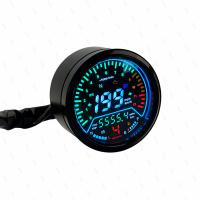 China Motorcycle Tachometer Speedometer LCD Fuel Level Gauge Voltmeter Gear Indicator Km/h MPH Display for sale