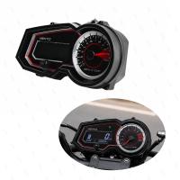 China LCD digital speedometer dashboard with simplified odometer and tachometer for Vento Lithium 150, Lithium 2.0, AKT TTR180, TTR 180, TTR 150, Hornet GT200, and GT 200. for sale