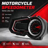 China LCD digital speedometer dashboard with simplified odometer and tachometer for Vento Lithium 150, Lithium 2.0, AKT TTR180, TTR 180, TTR 150, Hornet GT200, and GT 200. for sale