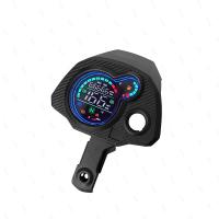 China Digital speedometer with LCD display for Honda Navi 110 motorcycles, featuring total mileage, voltage display, oil level detection, and turn signal indicators. for sale