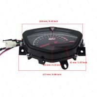 China Motorcycle odometer, motorcycle LCD RPM speedometer, motorcycle tachometer/multi-color display. For Y135 LC V1/Jupiter MX Sniper. for sale