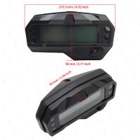 China For Yamaha FZ 2.0 Fz16 Fazer FZ-S V2, LCD digital instrument panel, speedometer odometer tachometer dashboard, 1000RPM for sale