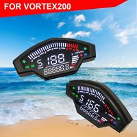 China Digital Motorcycle Speedometer Electronic Odometer Tachometer for AKT 200 Vort-X 200 Italika for sale